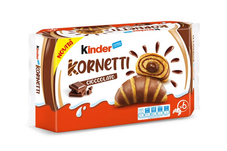 Ferrero amplia l’offerta per la colazione. Arrivano i Kinder Kornetti